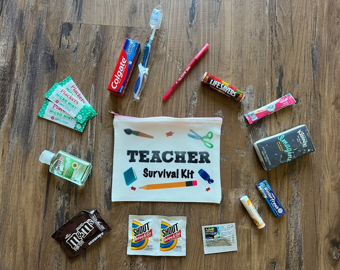 Teacher/administration Survival Kits - Etsy