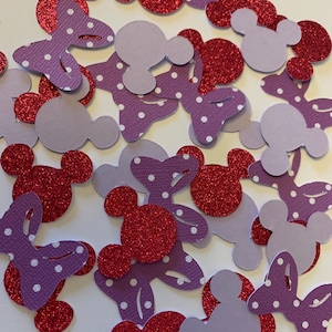 Minnie Mouse Confetti - Etsy