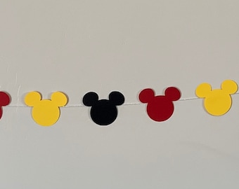 Mickey Mouse Garland | Etsy