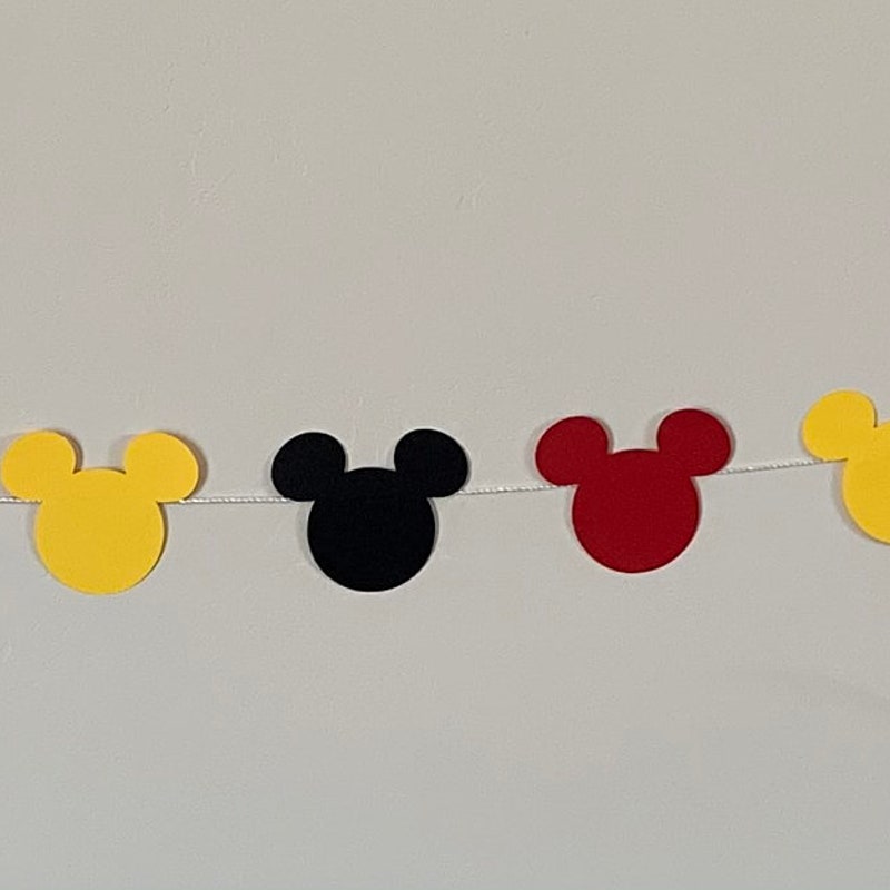 Mickey Mouse Banner - Etsy