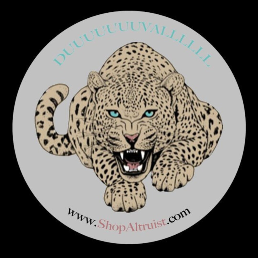 Jaguar Duuuval Decal - Etsy