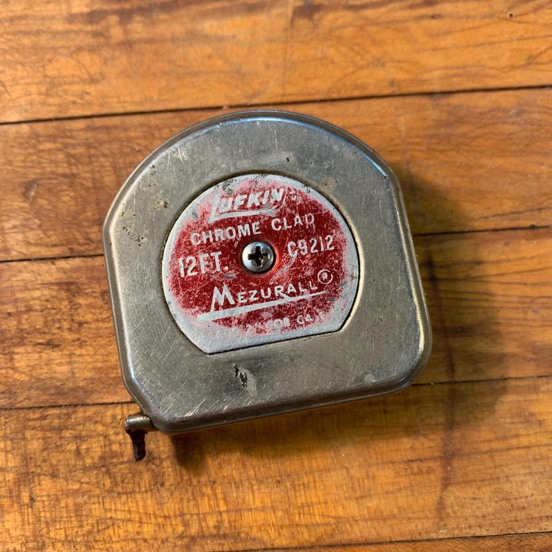 Vintage Tiny 12 Ft. Lufkin Mezurall Tape Measure - Made in USA - Etsy