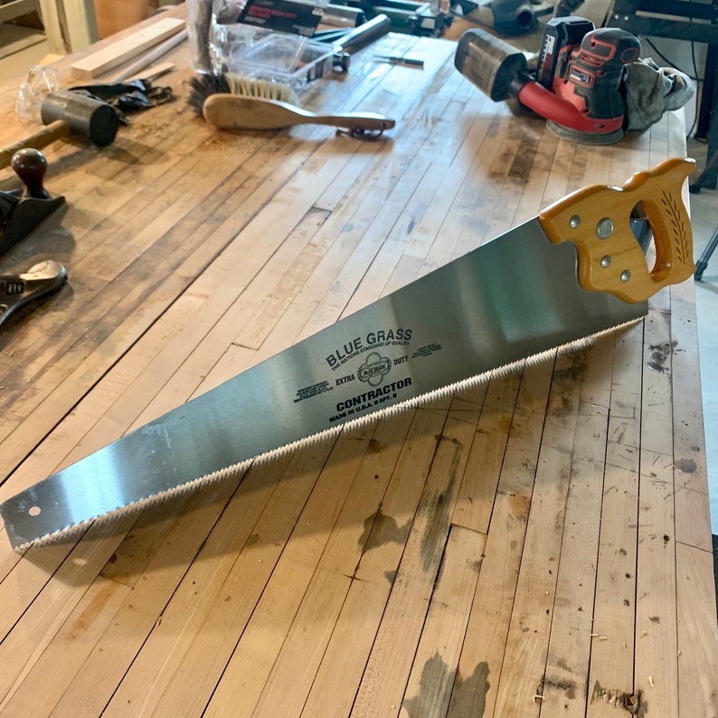 26 Vintage Bluegrass Hand Saw Unused Made in USA - Etsy