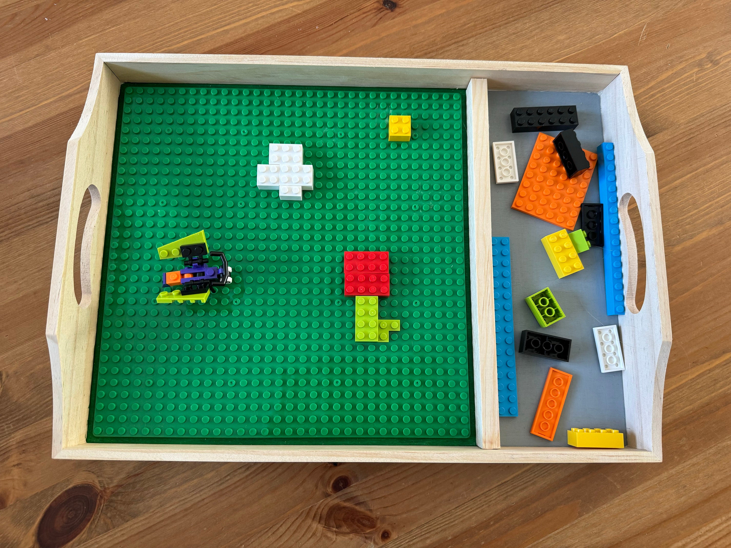 Personalized Lego Tray Gift Set - Etsy