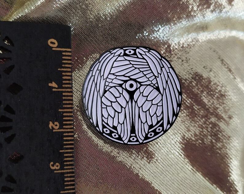 Seraphim 1 Enamel Pin Biblical Angel Lapel Badge - Etsy