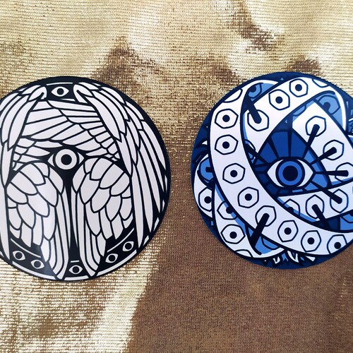 Seraphim Ophanim Sticker Biblical Angel - Etsy UK