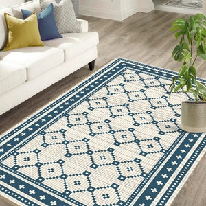 Retro Mosaic Vinyl Mat,vinyl Mat, Vinyl Rug, Vinyl Floor,geometric ...