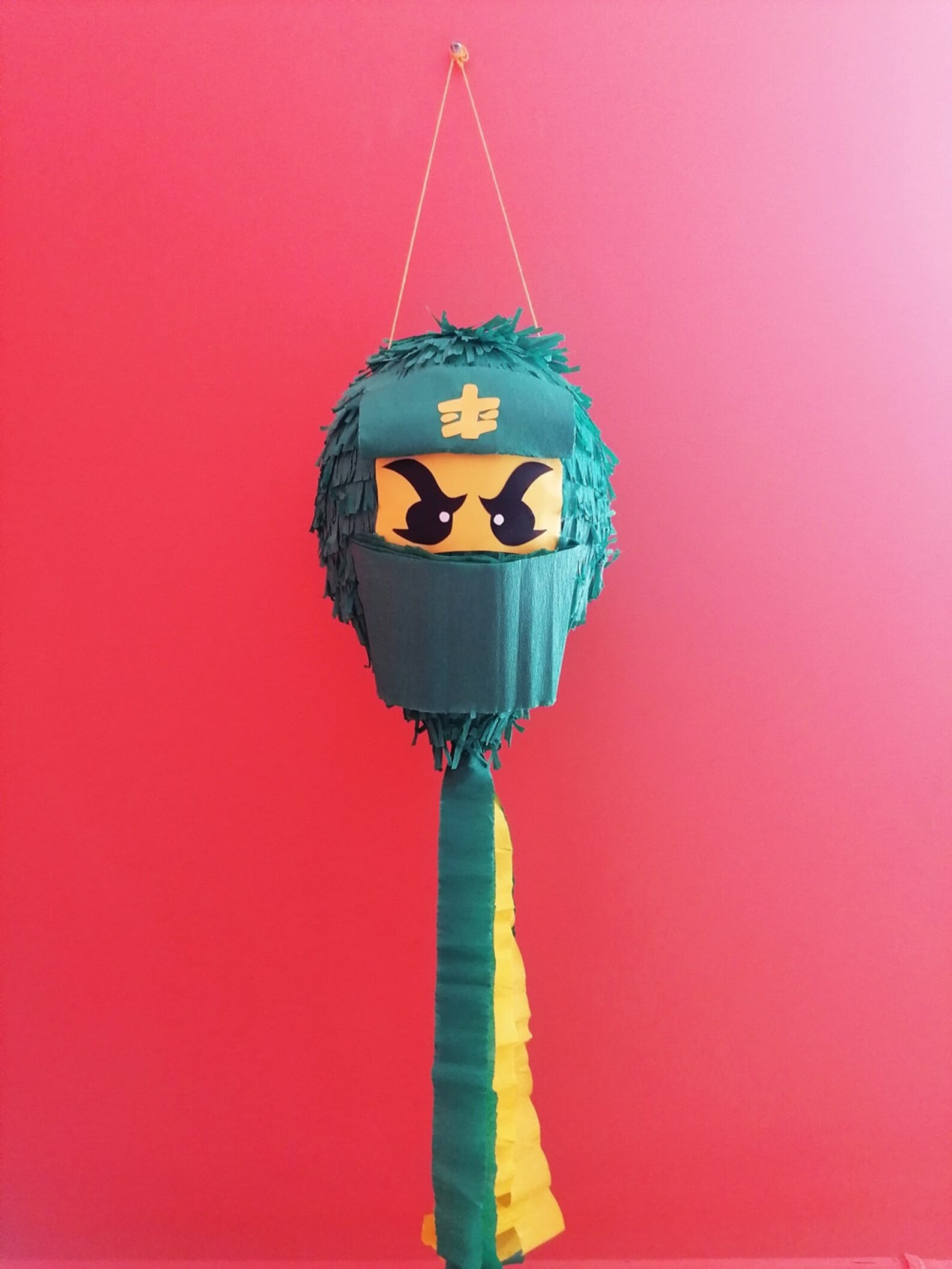 Pinata Ninjago Green,piñata Ninja, Piñata Ninjago Pinata Party,birthday ...