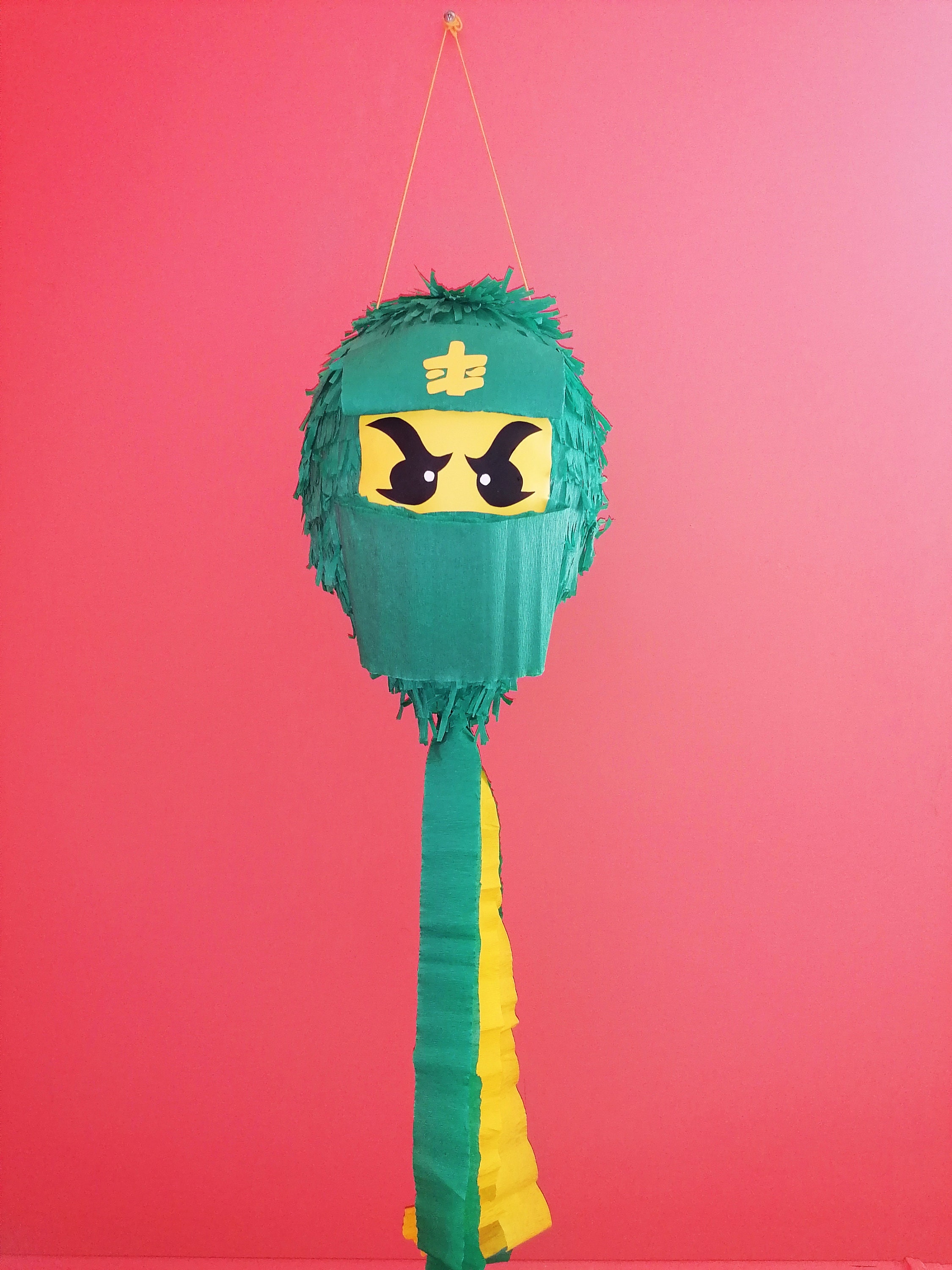 Pinata Ninjago Green,piñata Ninja, Piñata Ninjago Pinata Party,birthday ...