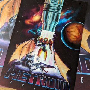 METROID PTIME - A2 and A4 Size Fine Art Prints - Etsy
