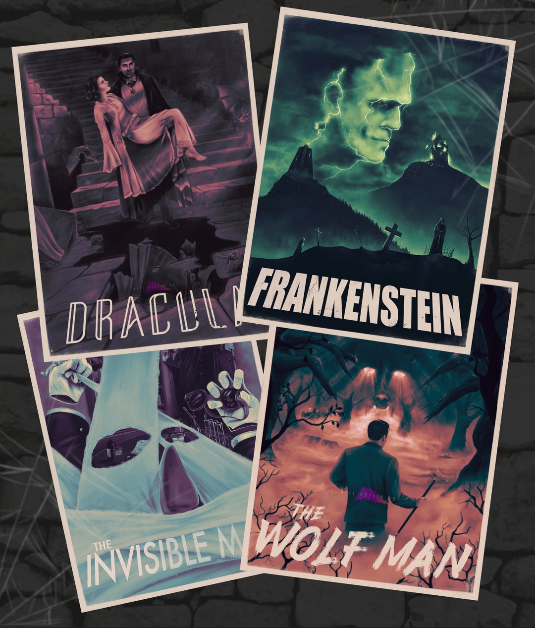 UNIVERSAL HORROR ICONS - Price is for One Print - A4 Art Prints - Etsy