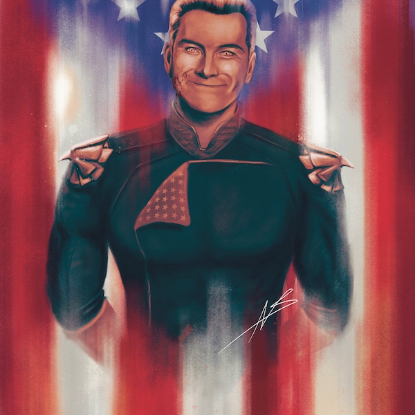 Homelander Wall Art - Etsy