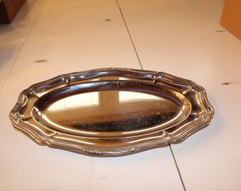 Silver platter | Etsy