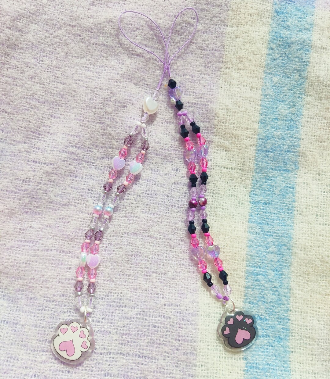 Cat Paws Mobile Pendant - Etsy