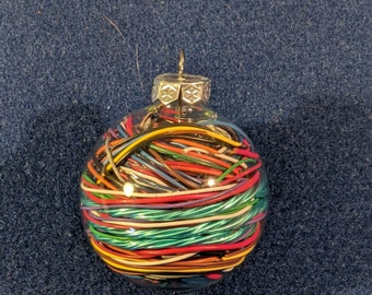Glass and Fiber Optic Cable Ornament Selection - Etsy