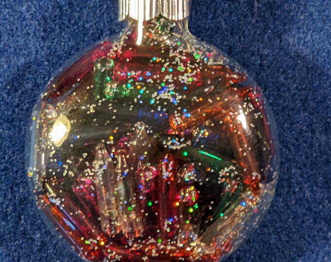 Glass and Fiber Optic Cable Ornament Selection - Etsy