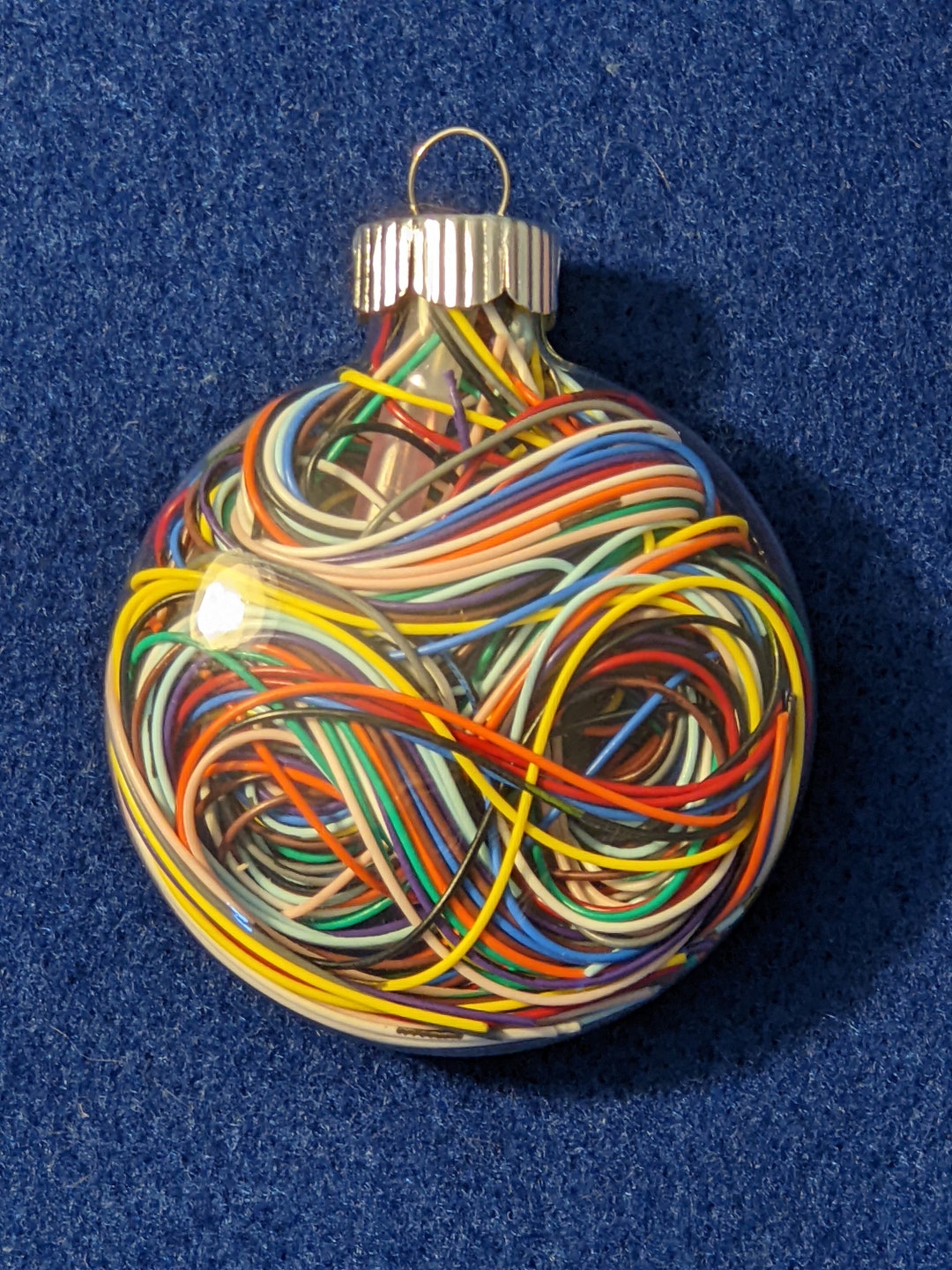 Glass and Fiber Optic Cable Ornament Selection - Etsy