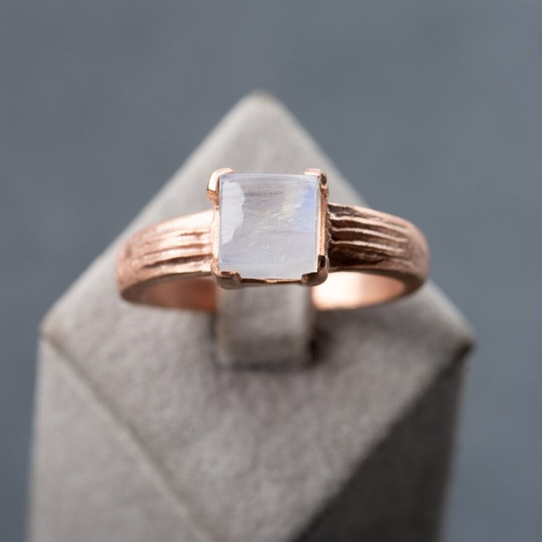 Vintage Moonstone Ring, Completely Refurbished, Previously 925 Silver ...