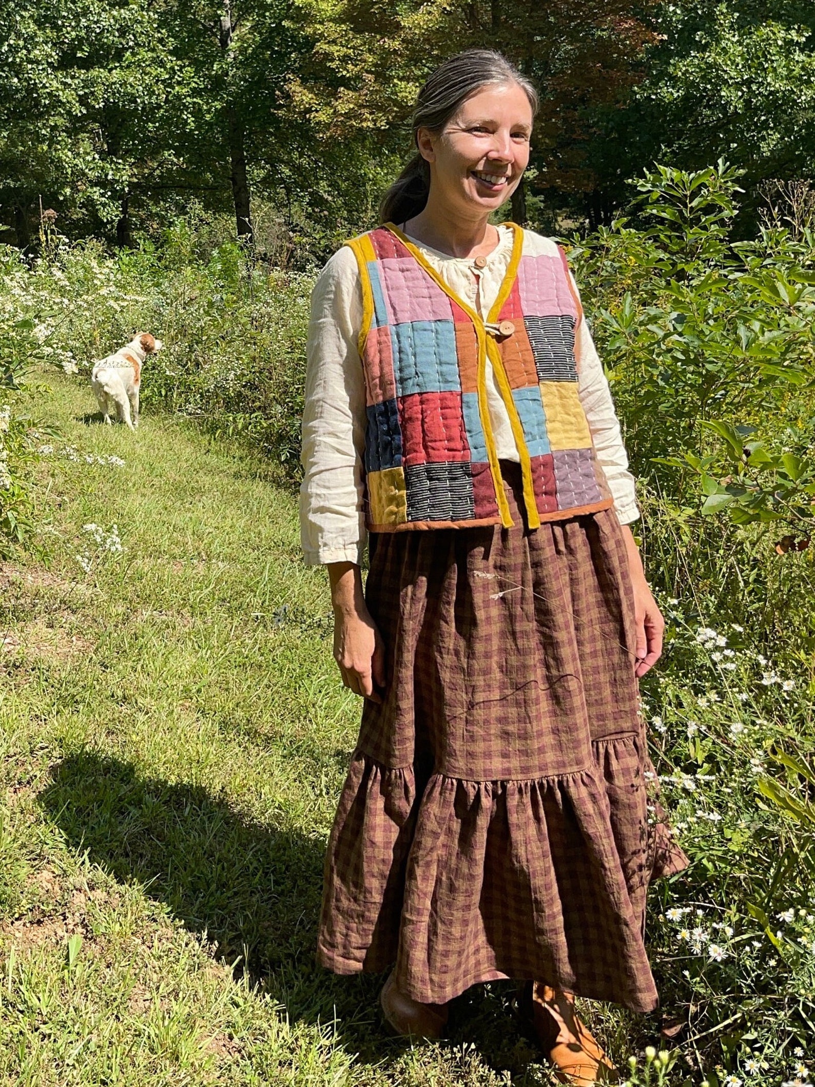 Quilted Patchwork Vest - Etsy
