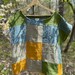 Linen Patchwork Easy Boxy Top Summer Top, Handmade, Patchwork, Simple ...