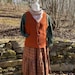 The Villager - Boiled Wool/linen Vest - Etsy