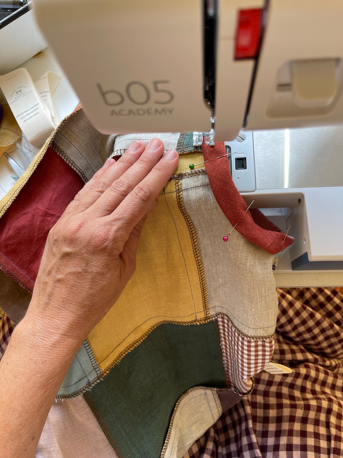 Patchwork Linen Tank - Etsy