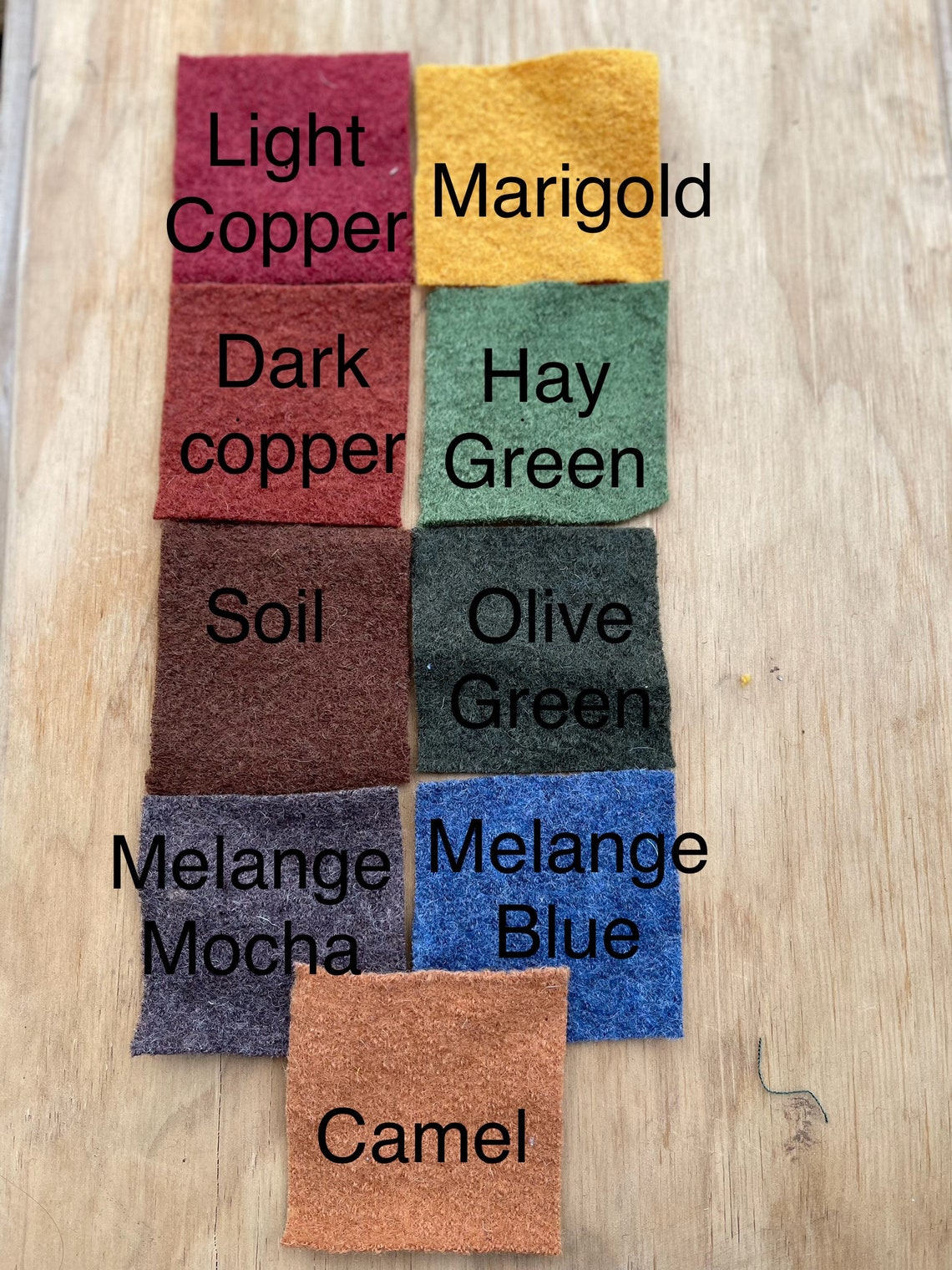 The Villager Boiled Wool/linen Vest - Etsy