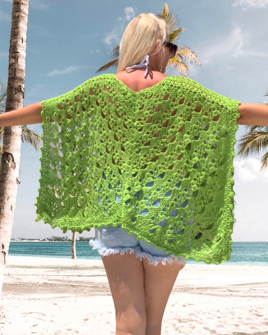 Isabella Crochet Shawl and Poncho Pattern - Etsy