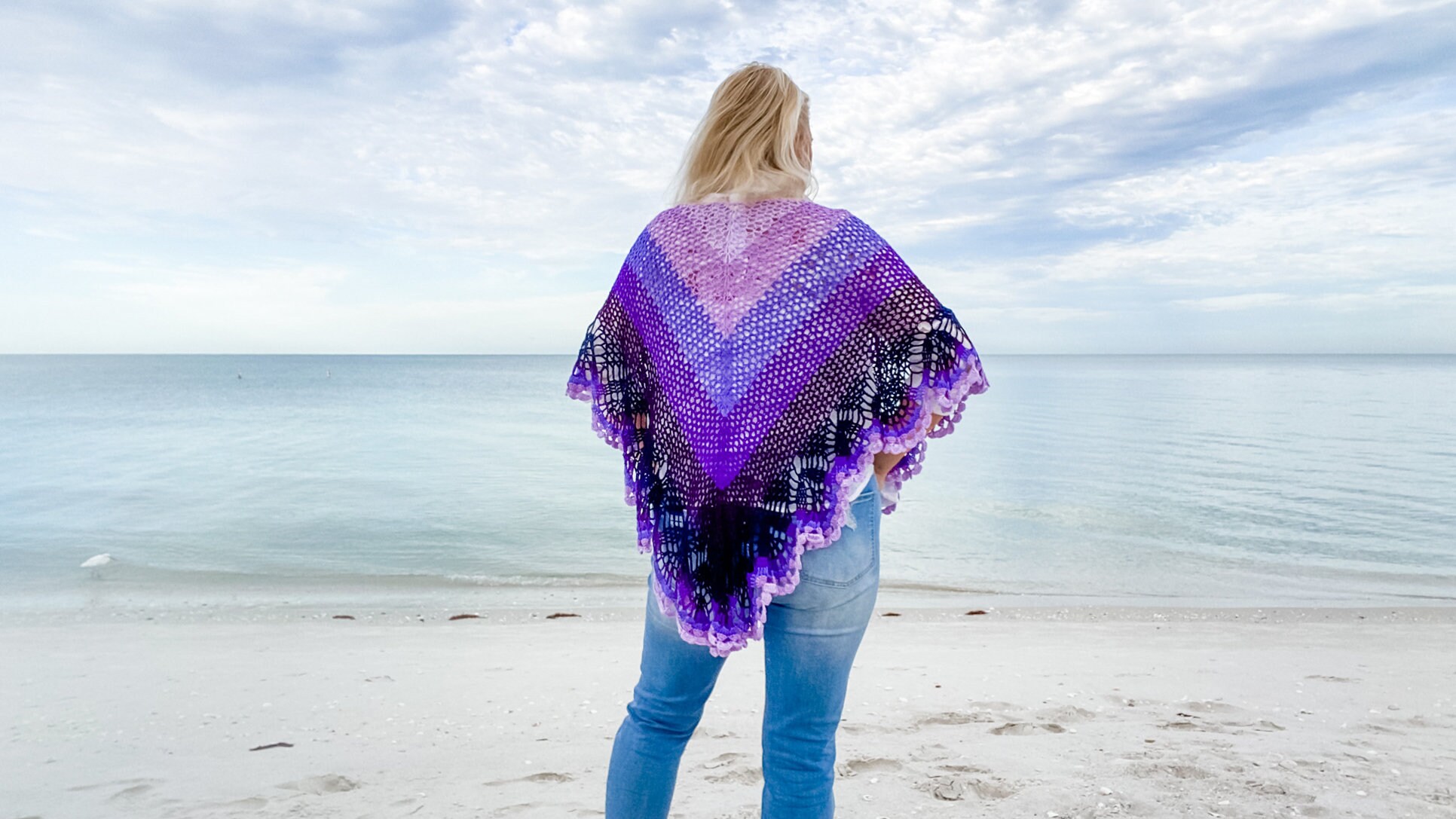 Hadley Crochet Shawl Pattern - Etsy