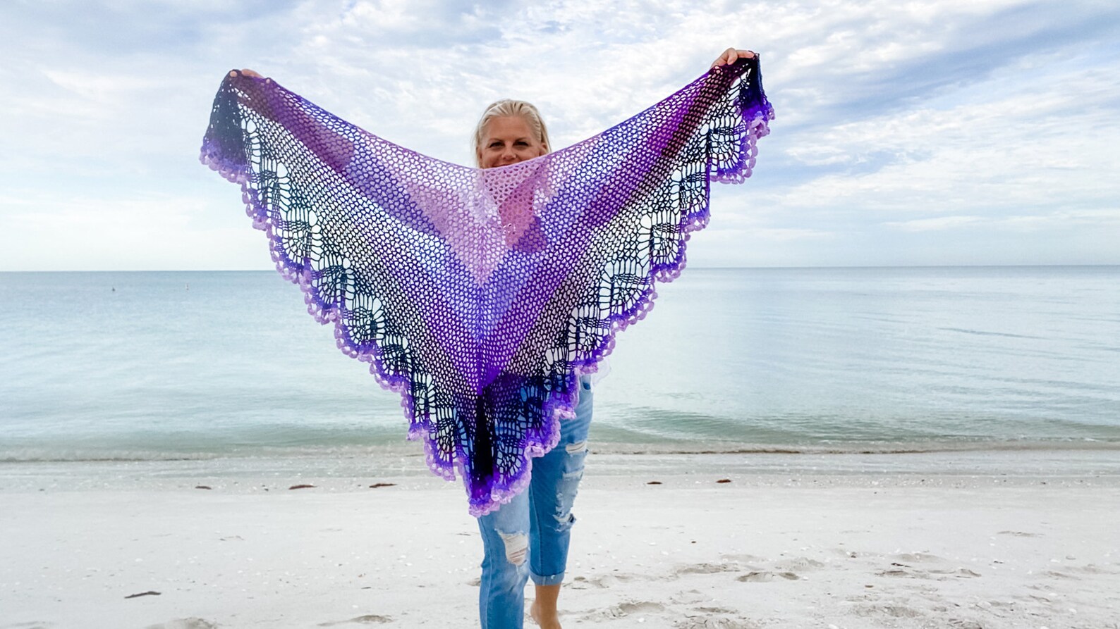 Hadley Crochet Shawl Pattern - Etsy