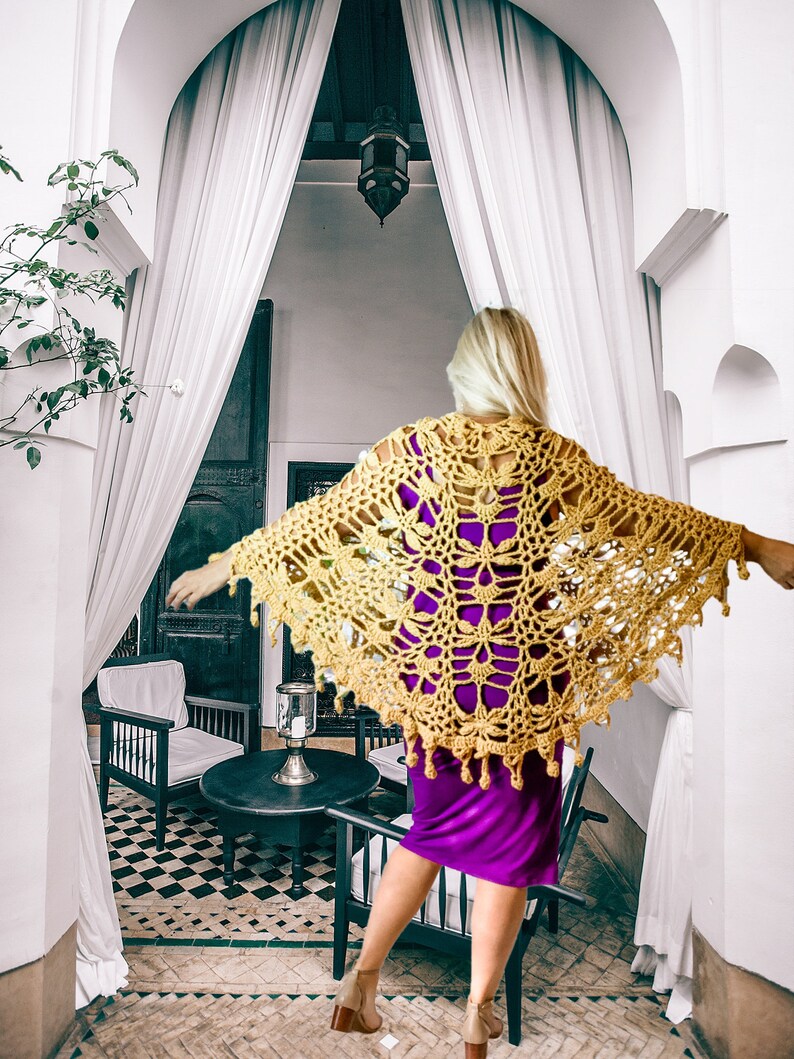 Dragonflies in Flight Crochet Shawl Pattern - Etsy