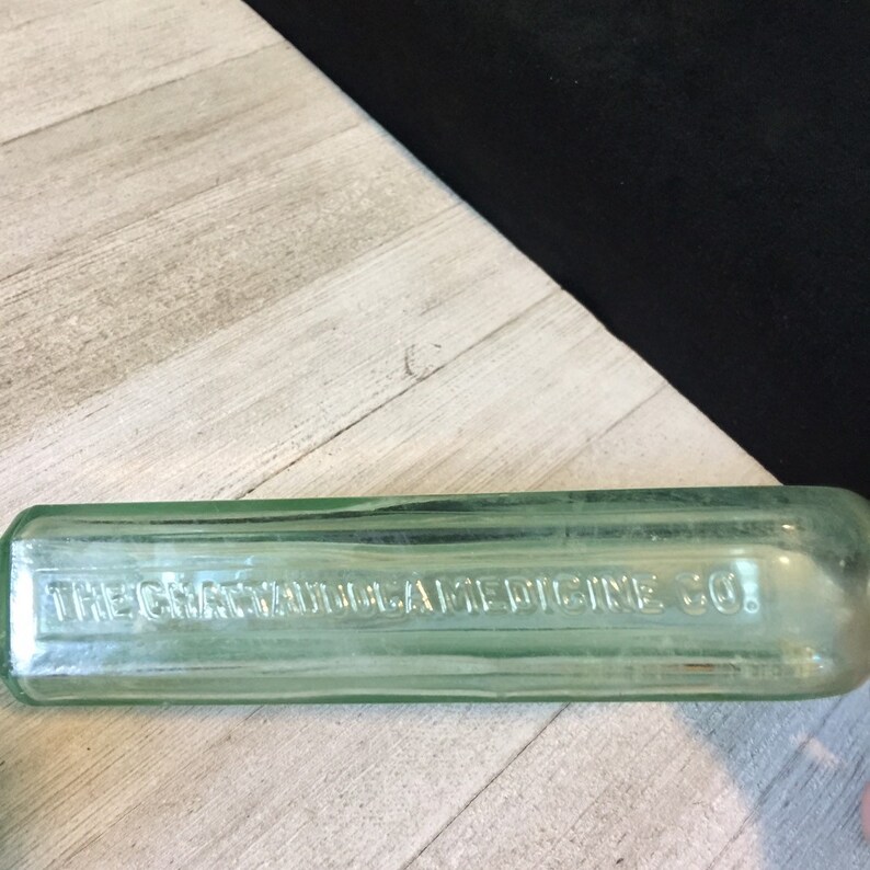 Antique Medicine Bottle Mcelree's Cardui Chattanooga - Etsy