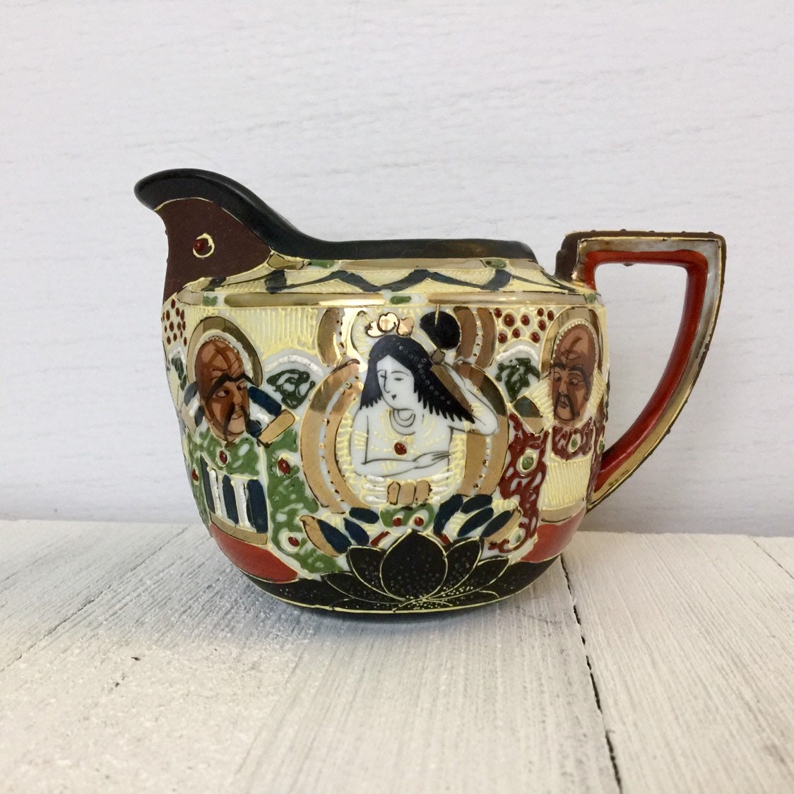 Tashiro Shoten Japanese Chinoiseries Satsuma Immortals Hand | Etsy