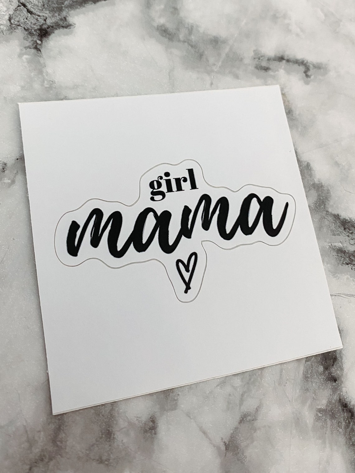 Girl Mama Sticker Vinyl Mama Sticker for Laptop Girl Mom Sticker for ...