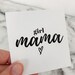 Girl Mama Sticker Vinyl Mama Sticker for Laptop Girl Mom Sticker for ...