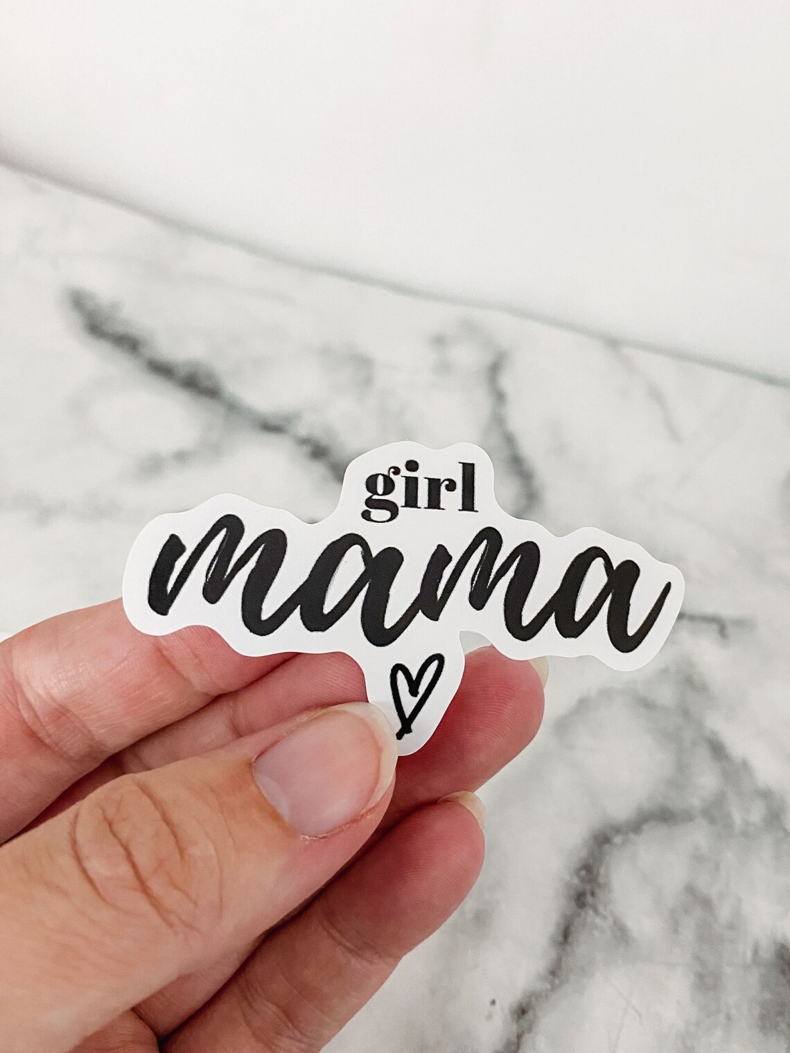 Girl Mama Sticker Vinyl Mama Sticker for Laptop Girl Mom Sticker for ...