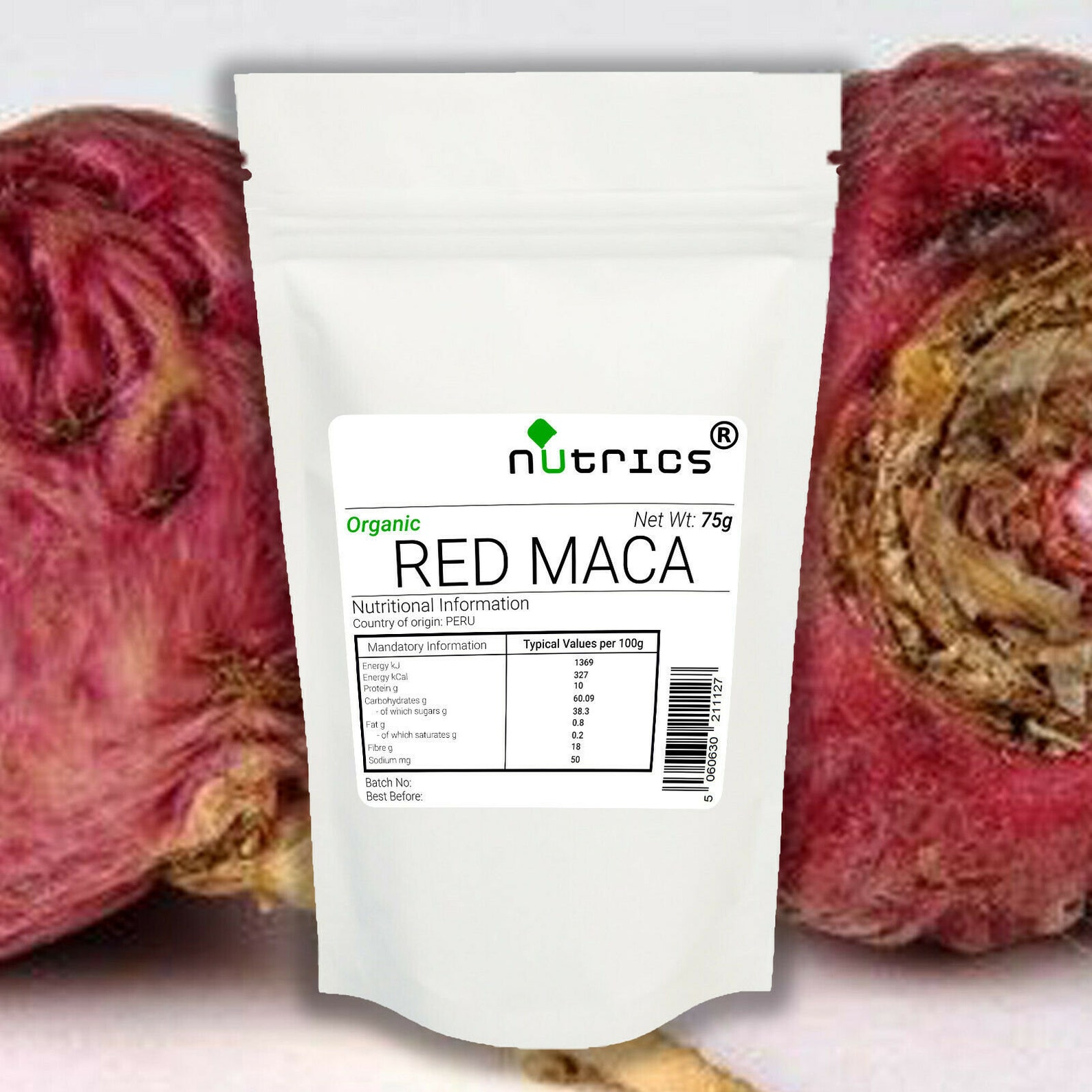 Nutrics® Organic 100% Pure RED MACA Root Powder Superfood - Etsy