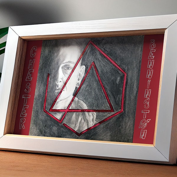 Chester Bennington Art - Etsy