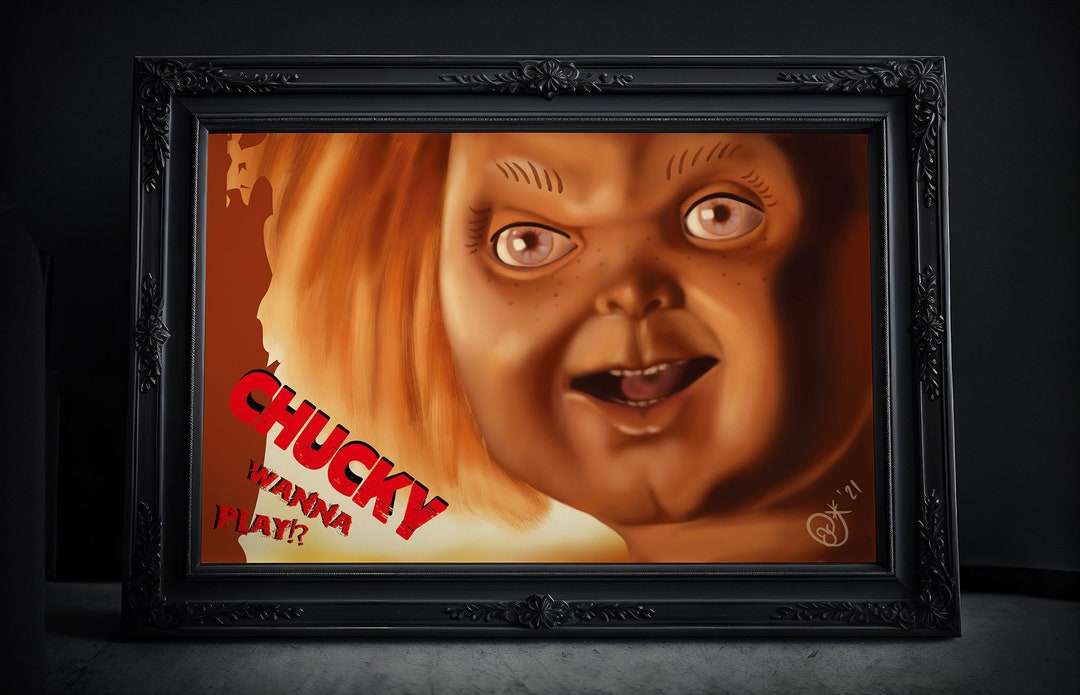 Chucky Print (unframed) - Etsy
