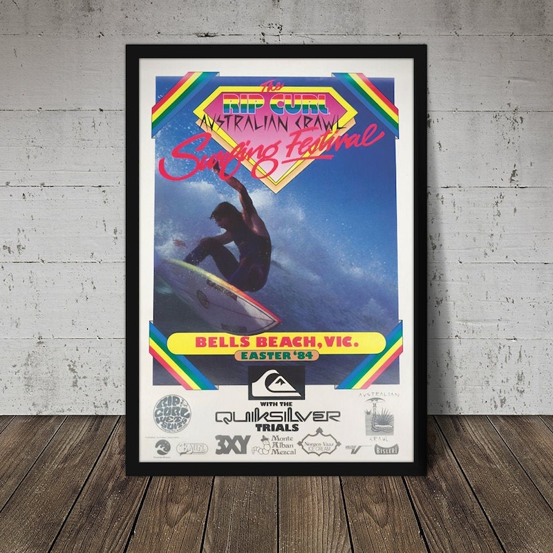 Surf Poster - Etsy