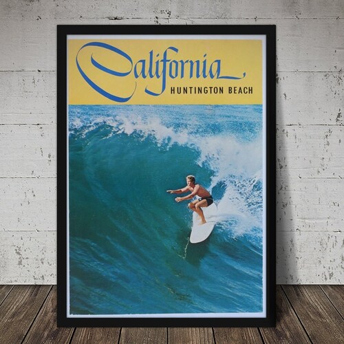 Surf Life Art Print Poster Surfing Poster Surfing Print - Etsy Australia