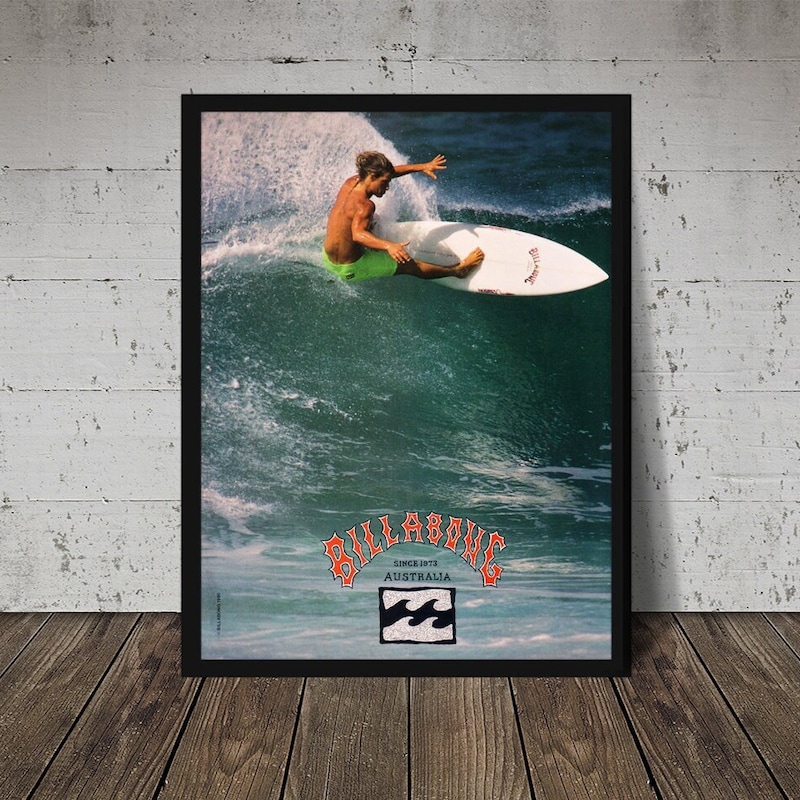 Surf Vintage Poster - Etsy