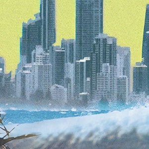 2018 BILLABONG SINGLE FIN Festival Surf Print - Surfing Poster - Etsy