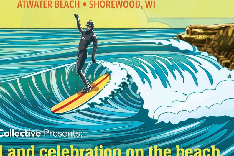 2013 SURF ATWATER Atwater Beach, Shorewood Wisconsin Digital Download ...