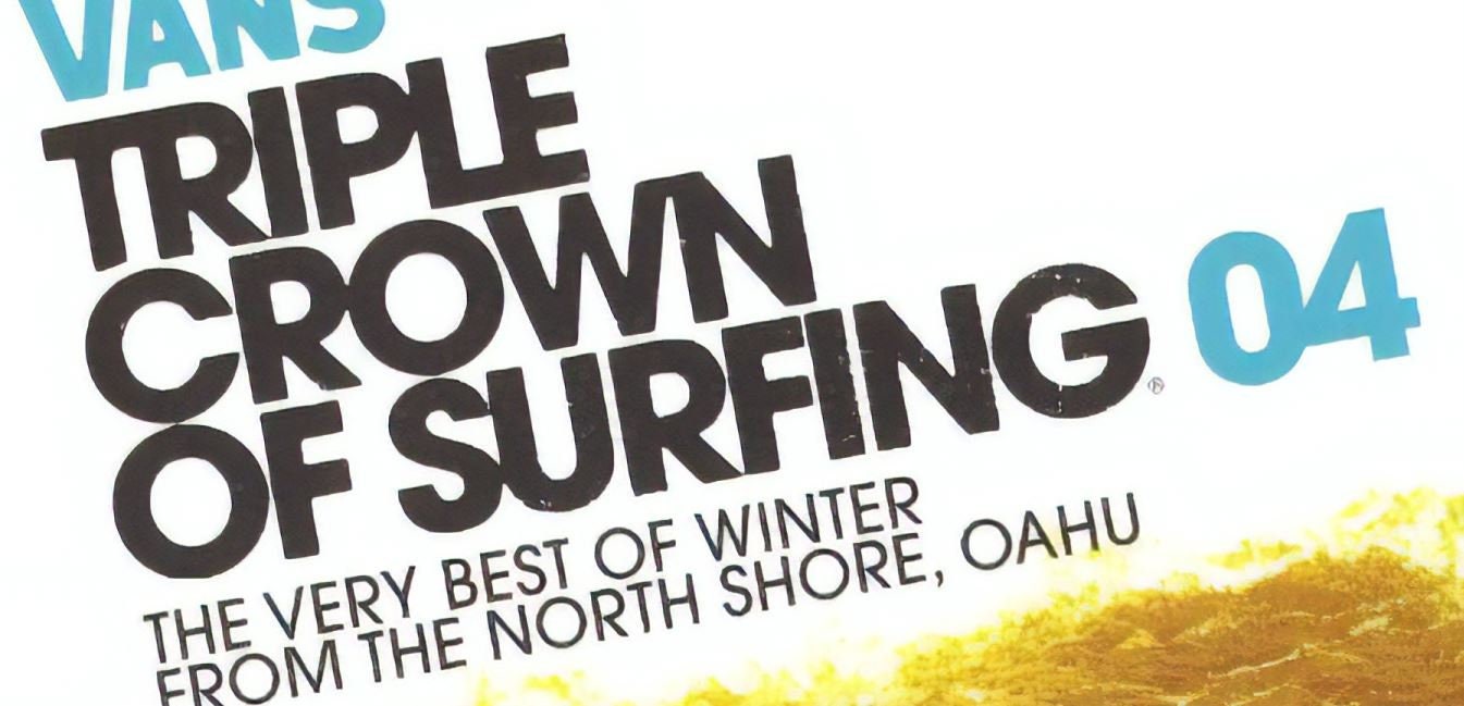 Vans Triple Crown Surfing 2004 Print – Vintage Surf Poster (digital ...