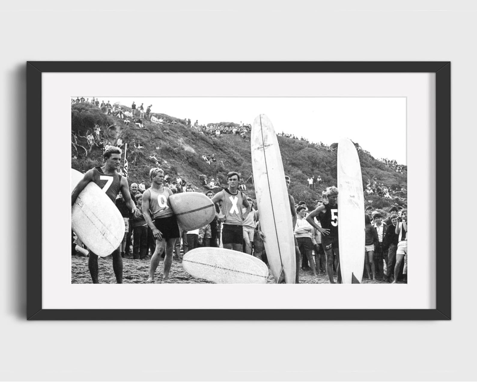 VINTAGE SURFING Photo Digital Download, Printable Art, Black & White ...