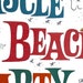 1964 MUSCLE BEACH PARTY Surf Movie Poster Vintage Surfing - Etsy