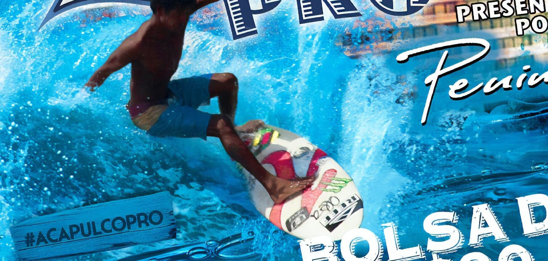 2013 ACAPULCO PRO Surf Competition Print Surfing Poster - Etsy