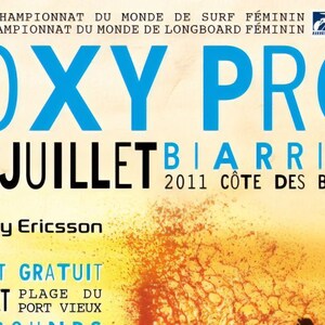 2011 ROXY PRO BIARRITZ Surfing Competition Print - Surfing Poster - Etsy