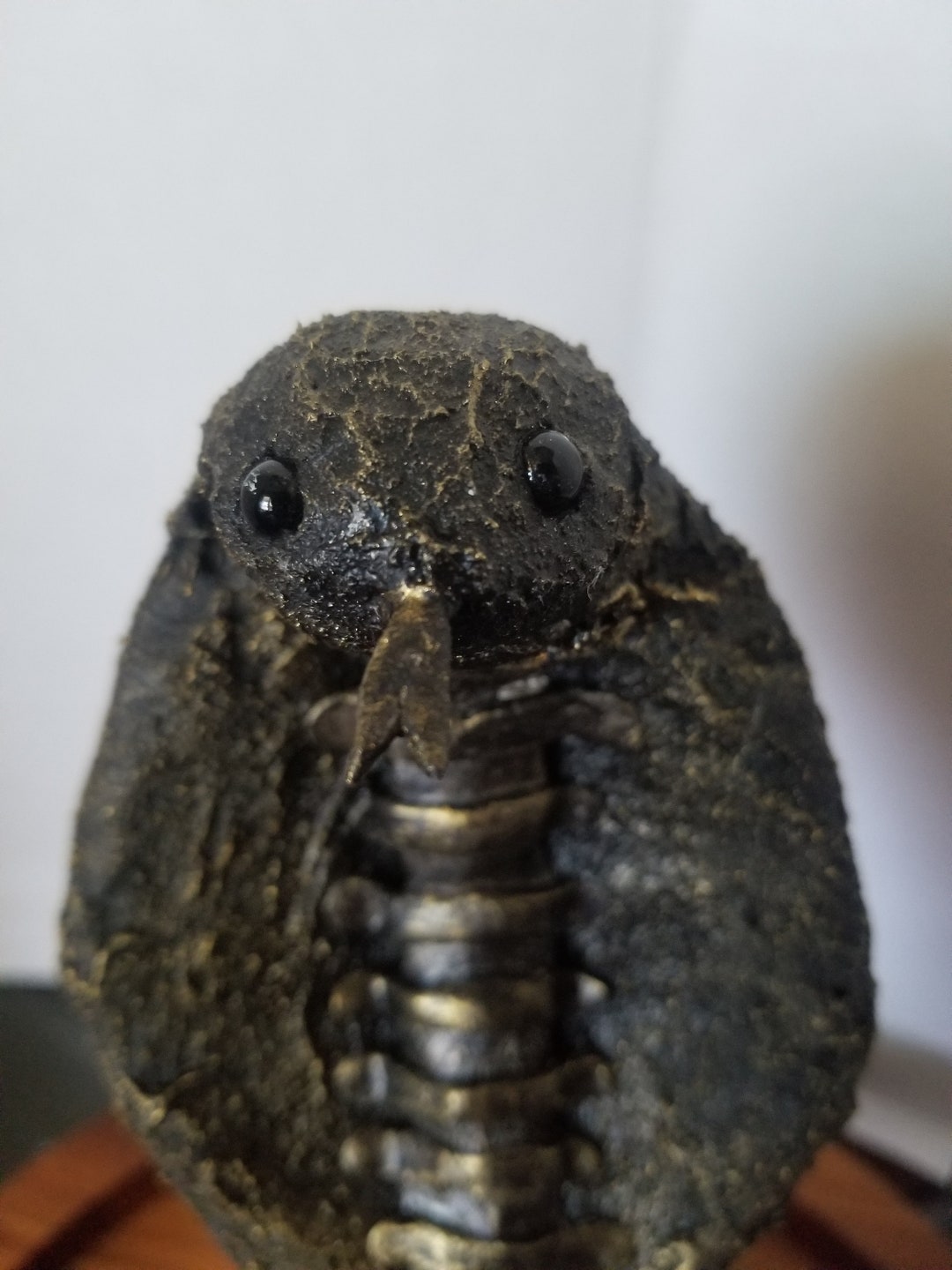 Cobra - Mixed Media Art - Powertex - Sculpture - Figurine - Home Decor ...